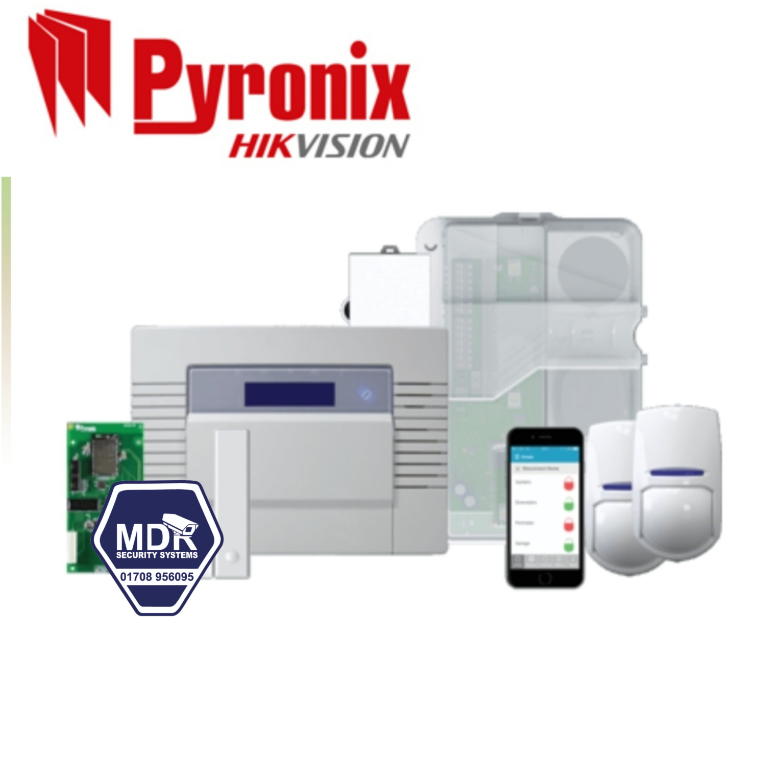 PYRONIX ENFORCER INTRUDER ALARM kit 1 : mdrsecuritysystems