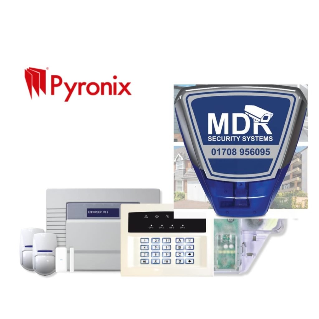 PYRONIX ENFORCER INTRUDER ALARM WITH KEYPAD : mdrsecuritysystems